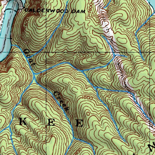 (35083a1) Page 001 Fontana Lake Map by BaseImage Publishing | Avenza Maps