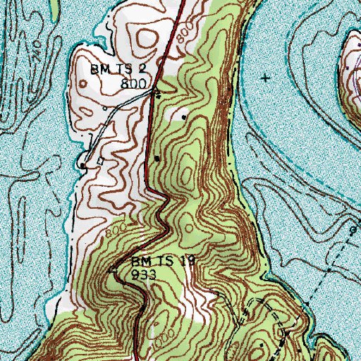 (35084e1) Page 035 Watts Bar Lake Map by BaseImage Publishing | Avenza Maps