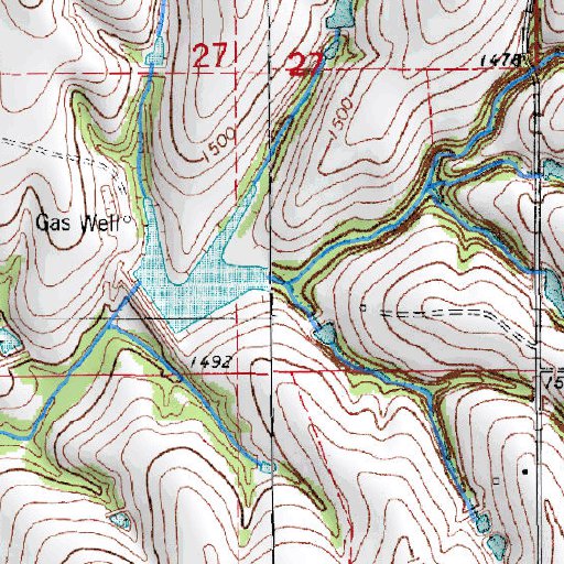 (35098e1) Page 081 Watonga Map by BaseImage Publishing | Avenza Maps
