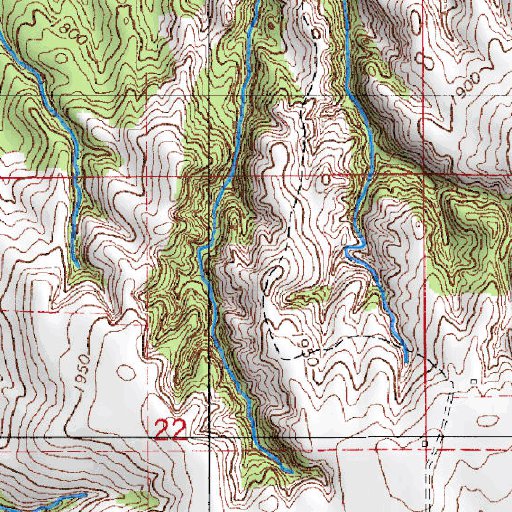 (35099e1) Page 027 Foss Reservoir Map by BaseImage Publishing | Avenza Maps