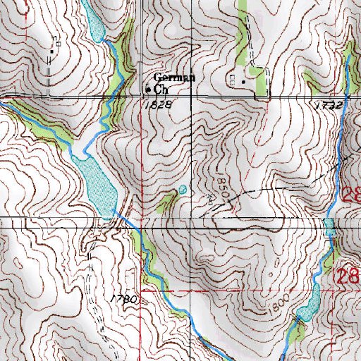 (35099e1) Page 053 Foss Reservoir Map by BaseImage Publishing | Avenza Maps