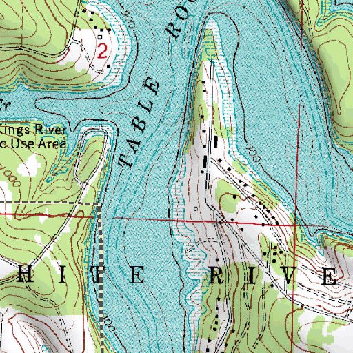 (36093e1) Page 090 Table Rock Lake Map by BaseImage Publishing | Avenza ...