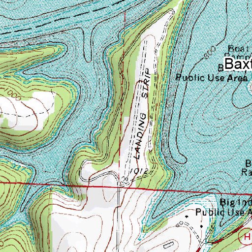 (36093e1) Page 091 Table Rock Lake Map by BaseImage Publishing | Avenza ...