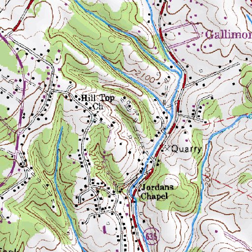 (37080a1) Page 074 Radford Map by BaseImage Publishing | Avenza Maps