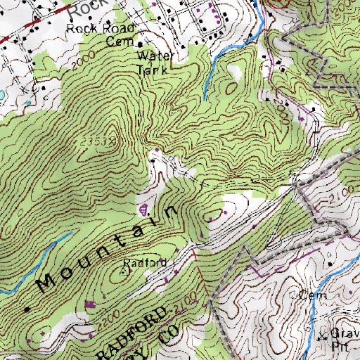 (37080a1) Page 077 Radford Map by BaseImage Publishing | Avenza Maps