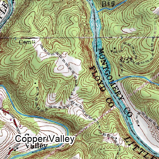 (37080a1) Page 091 Radford Map by BaseImage Publishing | Avenza Maps