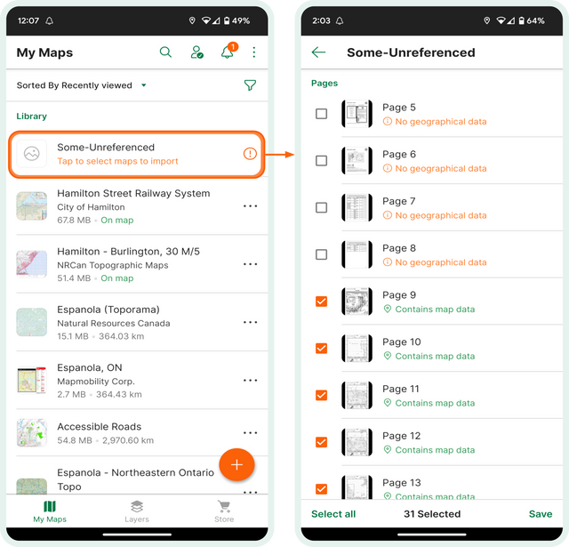 Importing Multi-Page PDFs with Avenza Maps App | Avenza Maps