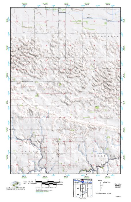 (40099e1) Page 081 Kearney Map by BaseImage Publishing | Avenza Maps