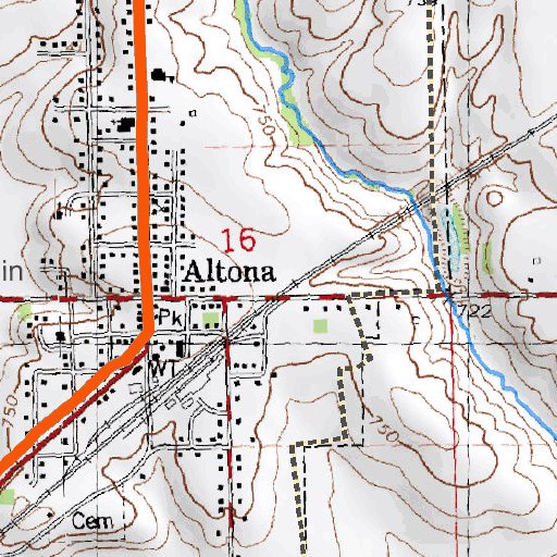 (41090a1) Page 082 Aledo Map by BaseImage Publishing | Avenza Maps