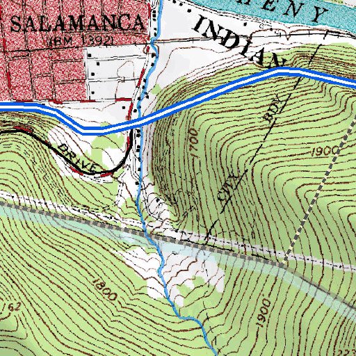 (42078a1) Page 061 Olean Map by BaseImage Publishing | Avenza Maps