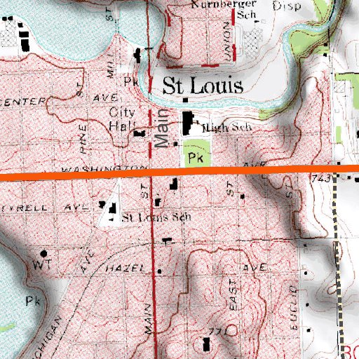 (43084a1) Page 020 Alma Map by BaseImage Publishing | Avenza Maps