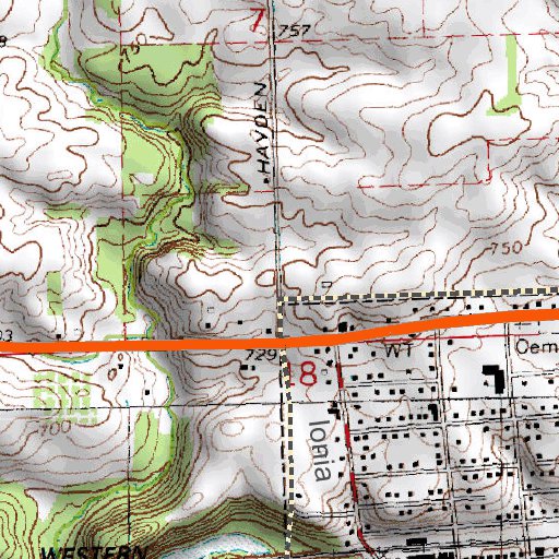(43084a1) Page 085 Alma Map by BaseImage Publishing | Avenza Maps