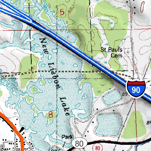 (43090e1) Page 026 Sparta Map by BaseImage Publishing | Avenza Maps