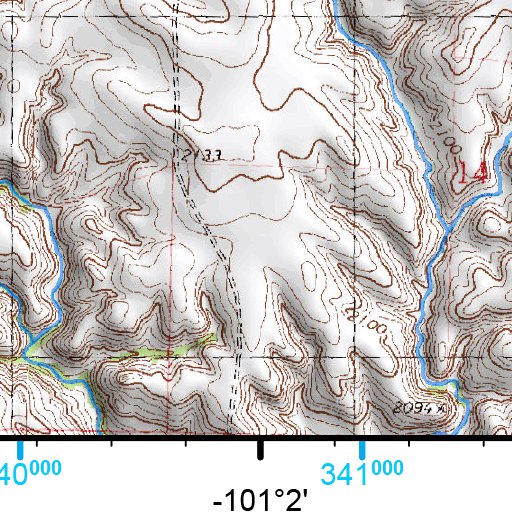 (45101a1) Page 028 Timber Lake Map by BaseImage Publishing | Avenza Maps