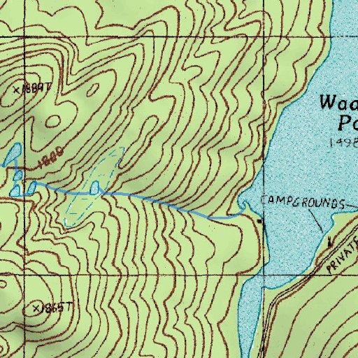 (46069a1) Page 018 Chamberlain Lake Map by BaseImage Publishing ...