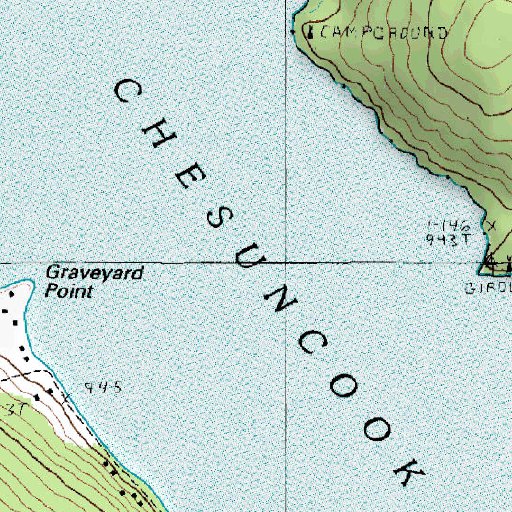 (46069a1) Page 093 Chamberlain Lake Map by BaseImage Publishing ...