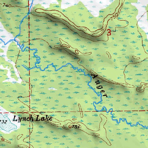 (46085a1) Page 023 Manistique Lake Map by BaseImage Publishing | Avenza ...