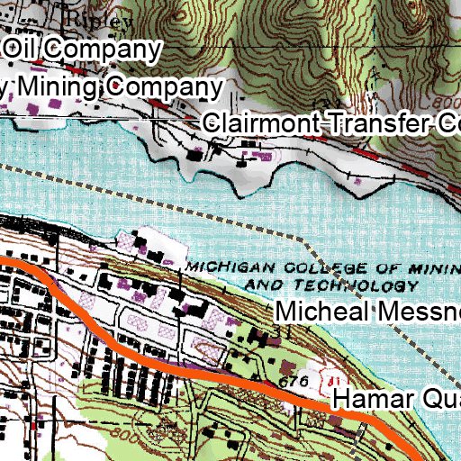 (47088a1) Page 056 Hancock Map by BaseImage Publishing | Avenza Maps