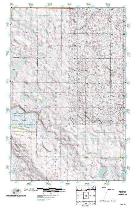 (47099a1) Page 018 Carrington Map by BaseImage Publishing | Avenza Maps