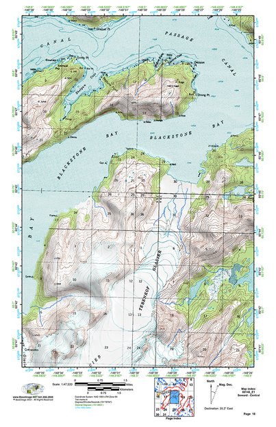 (60148e1) Page 018 Seward - Central Map by BaseImage Publishing ...