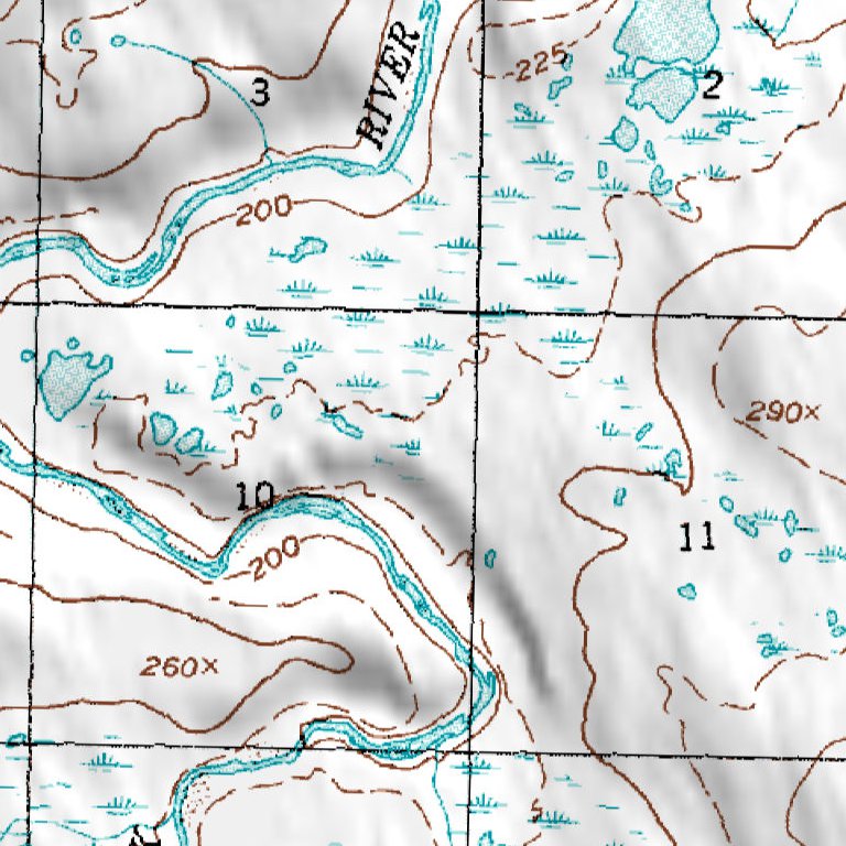 (60166a1) Page 020 Nunivak Island - Central Map by BaseImage Publishing ...