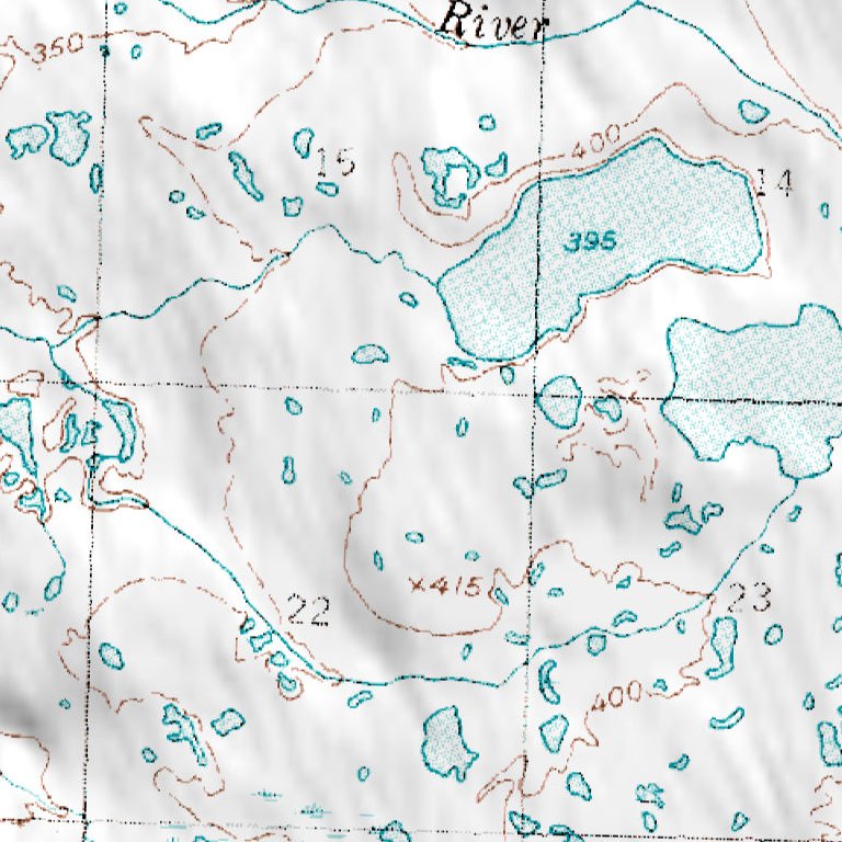 (60166a1) Page 030 Nunivak Island - Central Map by BaseImage Publishing ...