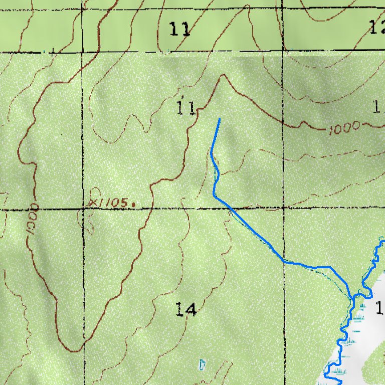 (64152e1) Page 032 Kantishna River - West Map by BaseImage Publishing ...
