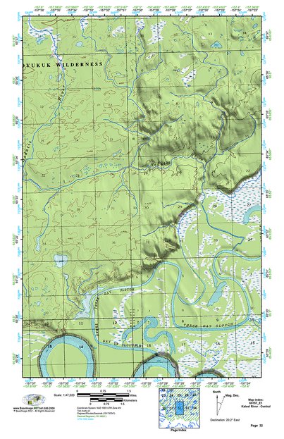(65157e1) Page 032 Kateel River - Central Map by BaseImage Publishing ...