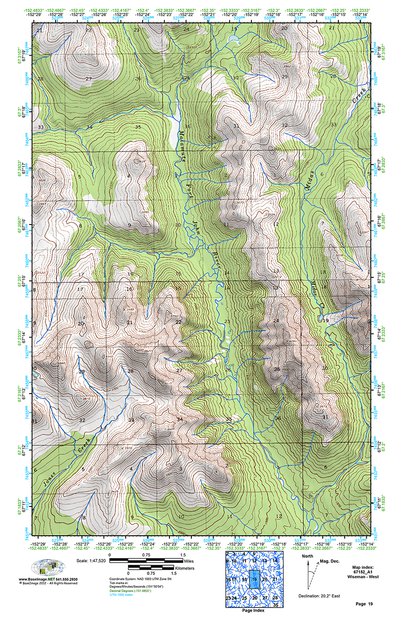 (67152a1) Page 019 Wiseman - West Map by BaseImage Publishing | Avenza Maps