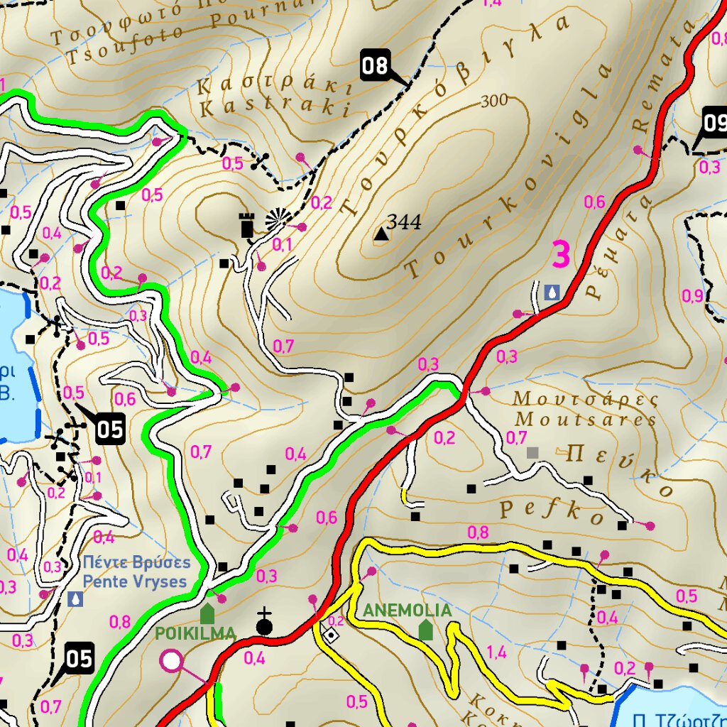 Alonissos, Northern Sporades Map by Terrain Editions | Avenza Maps