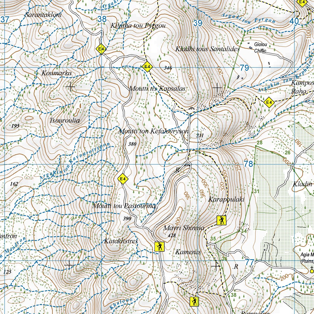 Cyprus 25k Akamas Peninsula Map by CLUB | Avenza Maps