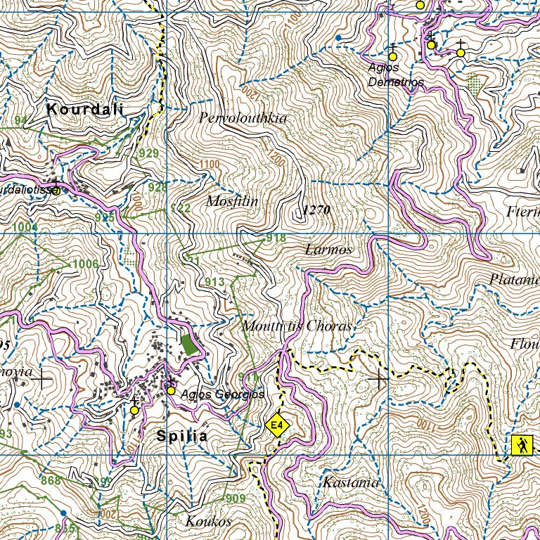 Cyprus 25k Pitsilia region Map by CLUB | Avenza Maps