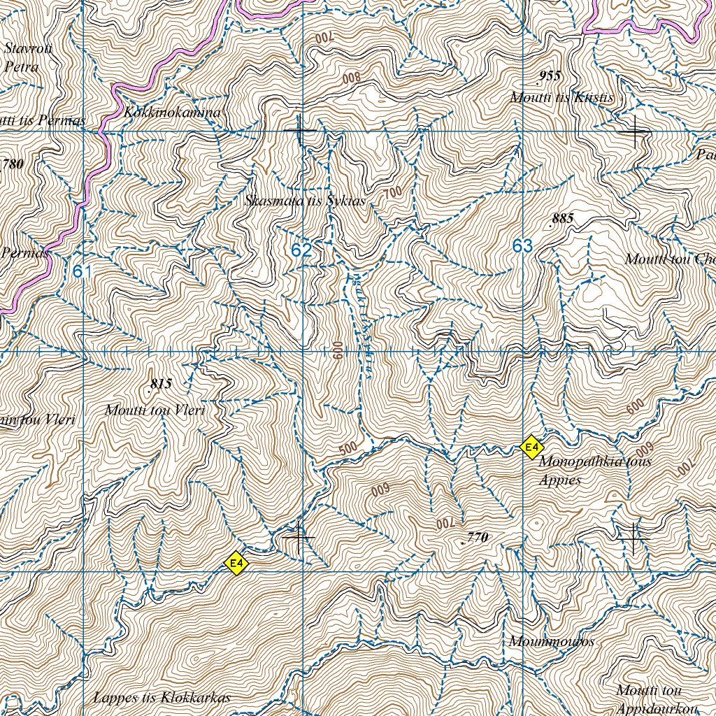 Cyprus 25k Polis to Lysos region Map by CLUB | Avenza Maps