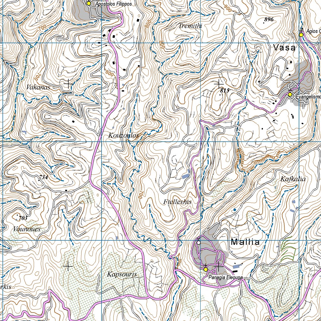 Cyprus 25k Wine Villages Region Map by CLUB | Avenza Maps