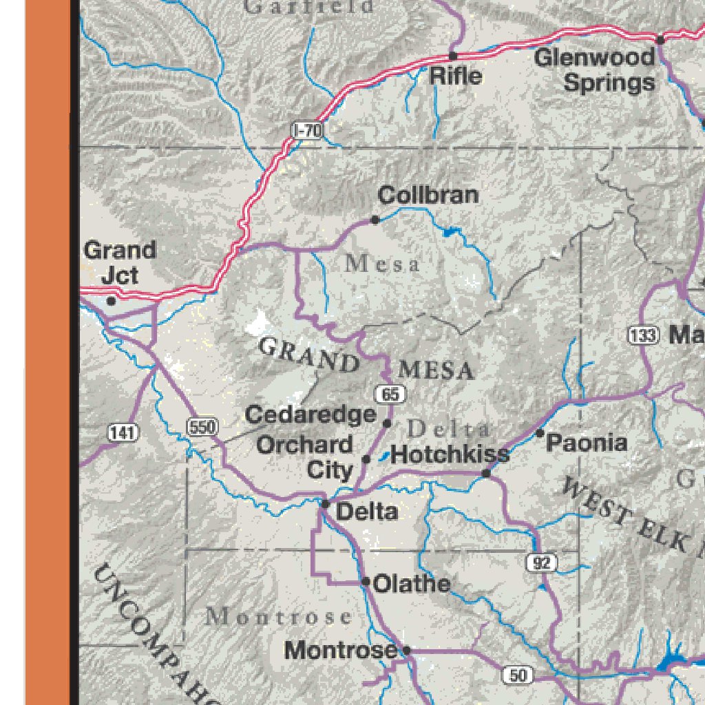 Hartman Rocks Trails Map by Singletrack Maps | Avenza Maps