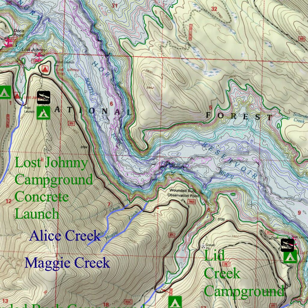Hungry Horse base MLM Map by Constellation Services | Avenza Maps