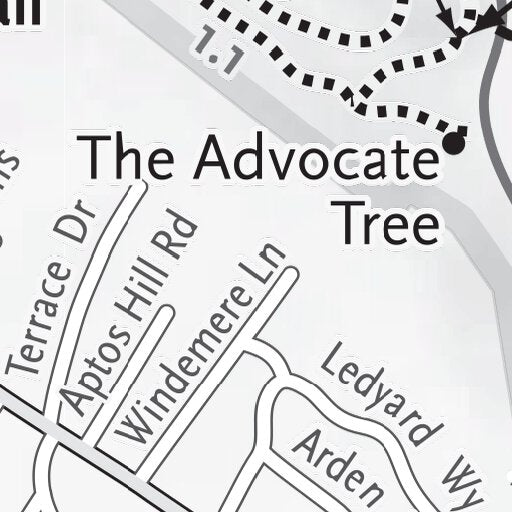 The Forest of Nisene Marks State Park Main Kiosk Area Map by Advocates ...