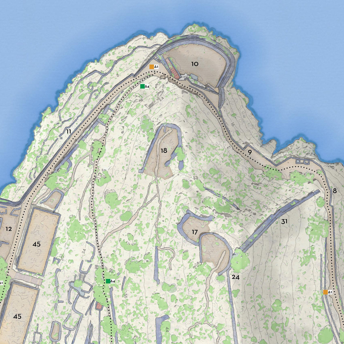 Spinalonga Map by Agios Nikolaos Crete | Avenza Maps