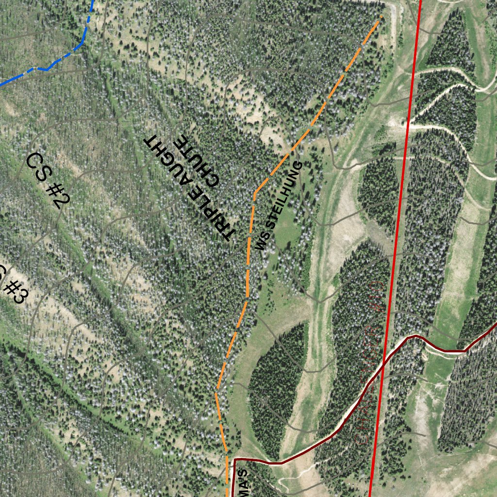 Bald Mountain Ski Area Map by Alpine Enterprises Inc. | Avenza Maps