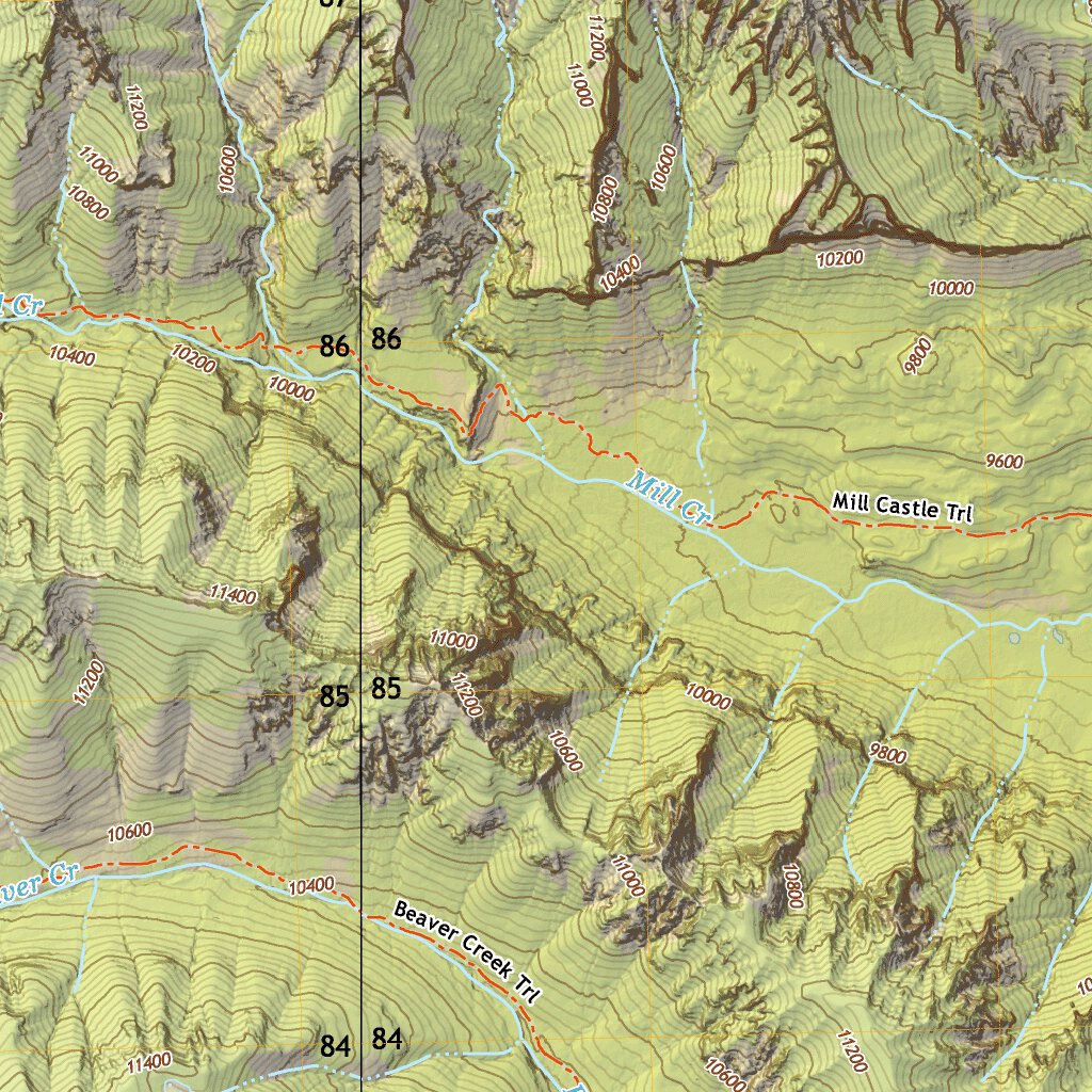 Black Mesa, Curecanti Pass Map by AMG Maps | Avenza Maps