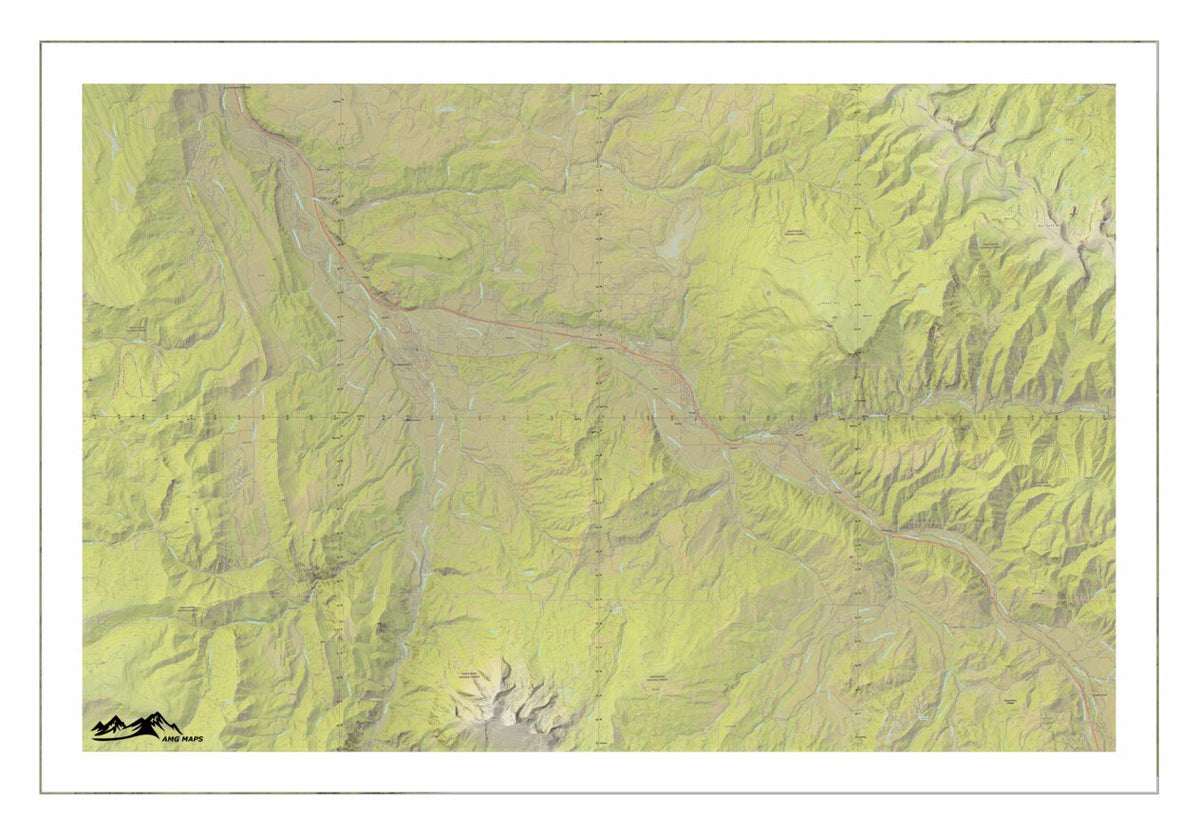 Carbondale, Basalt Map by AMG Maps | Avenza Maps