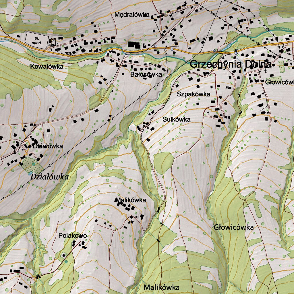 Beskidy - Zawoja, Babia Góra Map by AMG Maps | Avenza Maps