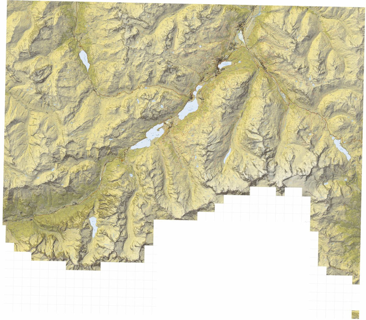 St Moritz, Piz Bernina Map by AMG Maps | Avenza Maps