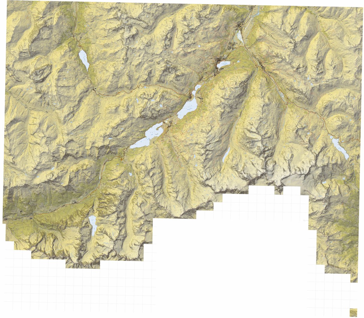 St Moritz, Piz Bernina Map by AMG Maps | Avenza Maps