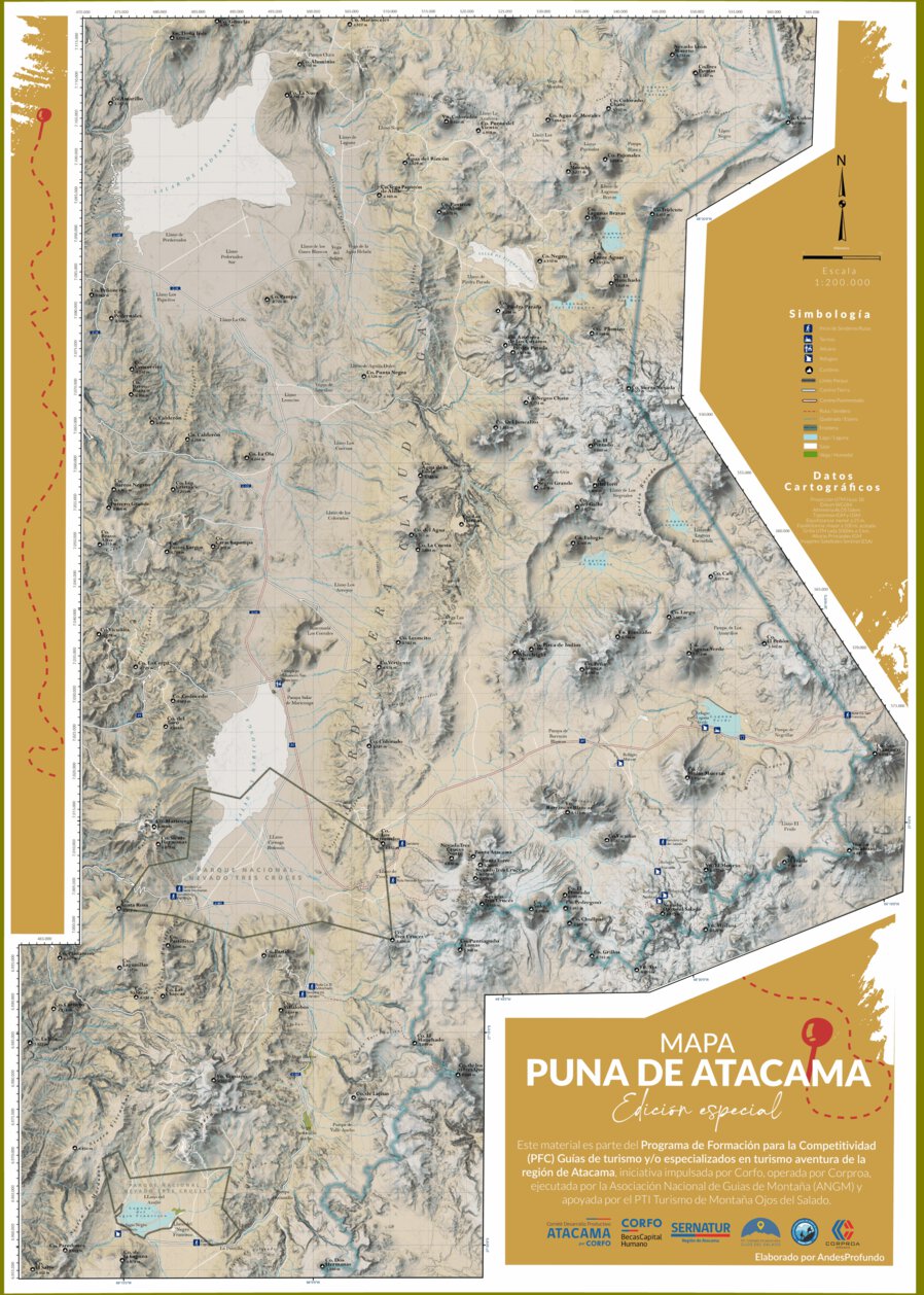 Puna de Atacama Map by Andes Profundo | Avenza Maps