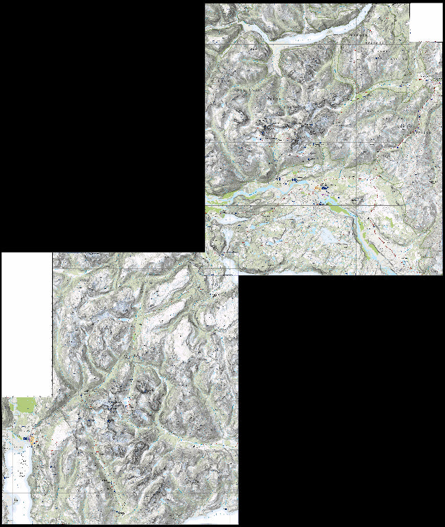 Mapa Cerro Castillo y Torres del Avellano Map by Andes Profundo ...
