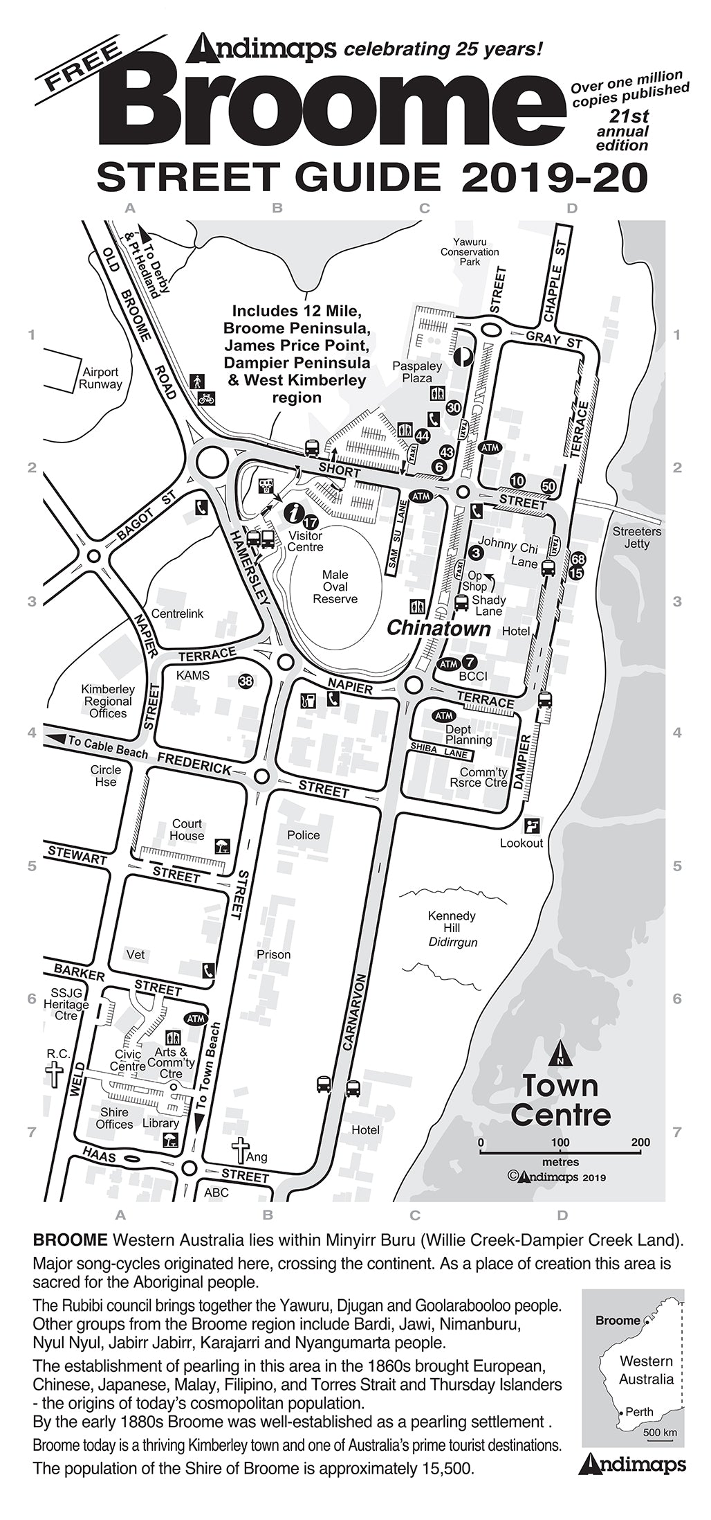 Andimaps - Broome Street Guide Map by Andimaps | Avenza Maps