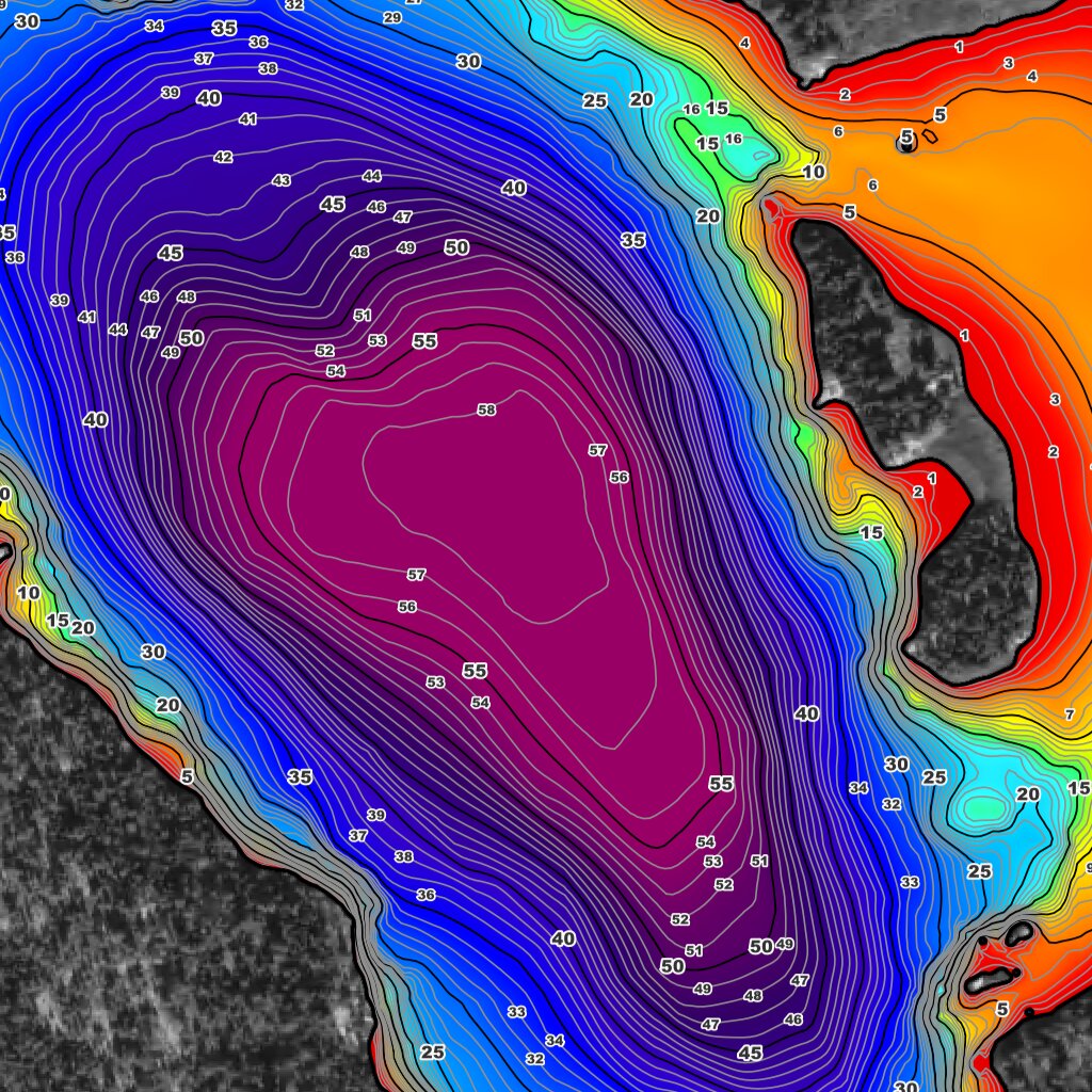 AEM Booster, Summerhill and Flanders Lakes Map by Angler's Edge Mapping ...