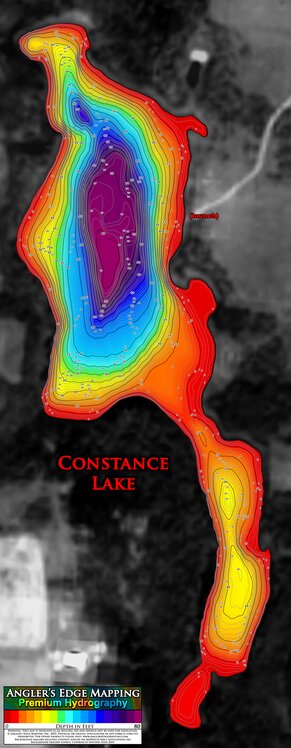 AEM Constance Lake Map by Angler's Edge Mapping | Avenza Maps