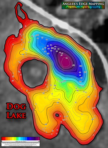 AEM Dog Lake Map by Angler's Edge Mapping | Avenza Maps